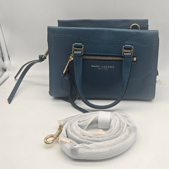 Marc Jacobs | Bags | Marc Jacobs Mini Cruiser Satchel Deep Teal | Poshmark